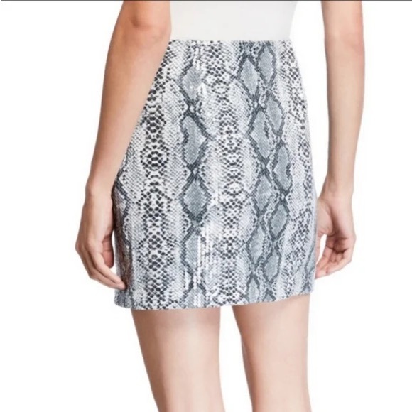 Endless Rose | Skirts | Nwt Endless Rose Sequin Snake Skin Mini Skirt ...